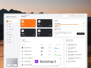 Templates Dashboard Bootstrap Gratis